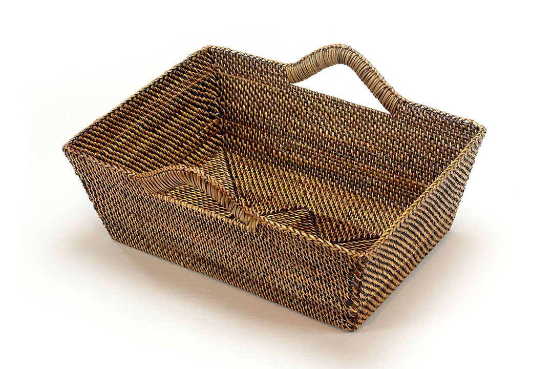Rectangular Bread Basket with Handles, Medium – Calaisio